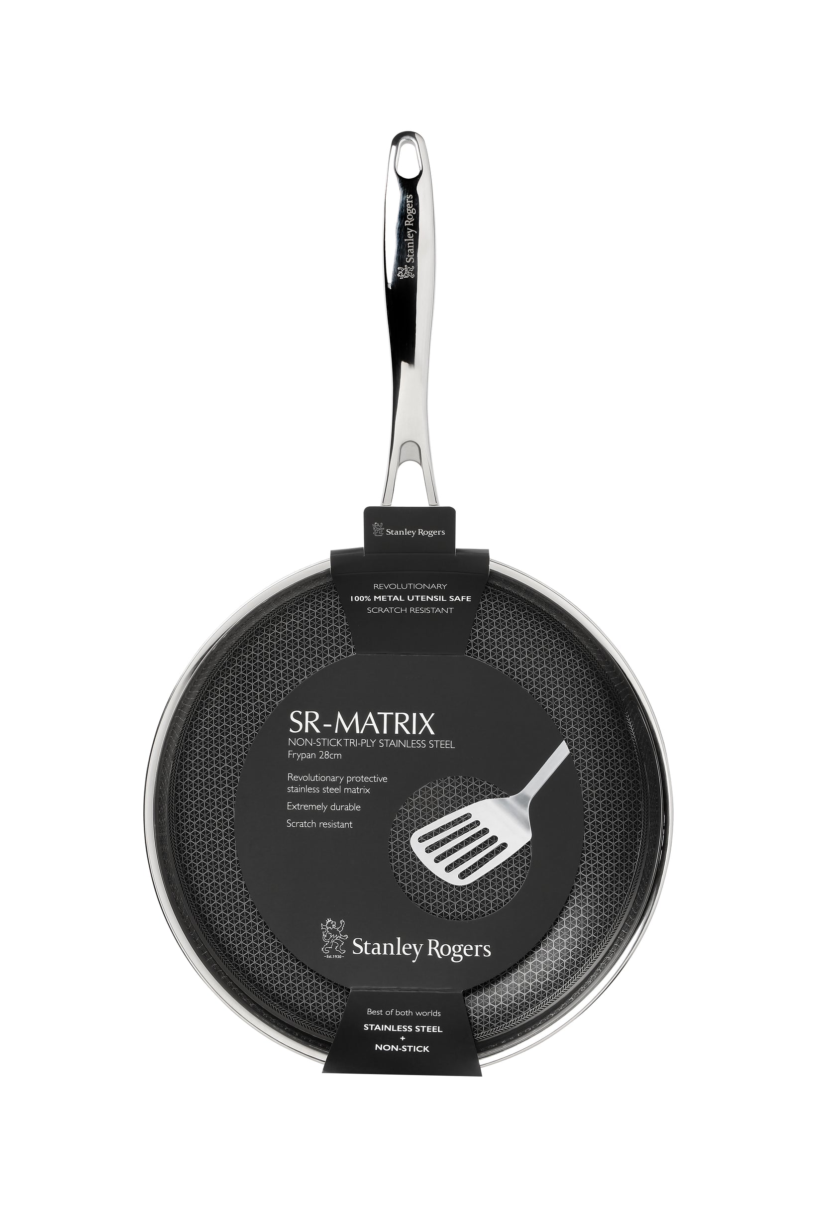 Stanley Rogers Matrix Bundle 20/26/28cm 3 Piece Frying Pan Set ...