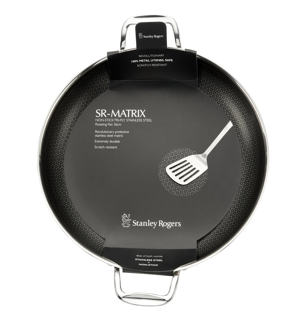 Matrix Round Roasting Pan 36cm – GeckoTV Direct